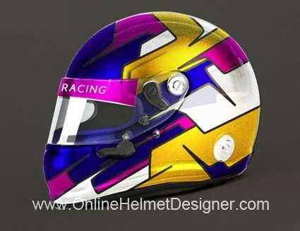 Online Helmet Designer templates No. 9-16 - Online Helmet Designer
